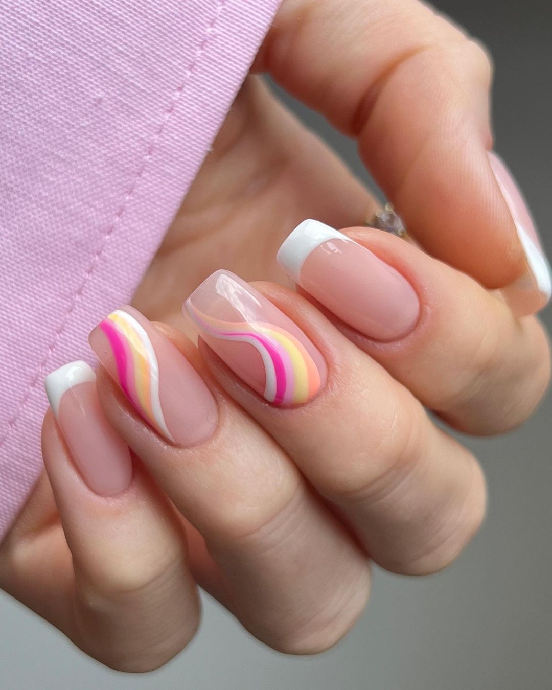 50+ Summer Swirl Nails to Add a Mesmerizing Twist to Your Manicure ...