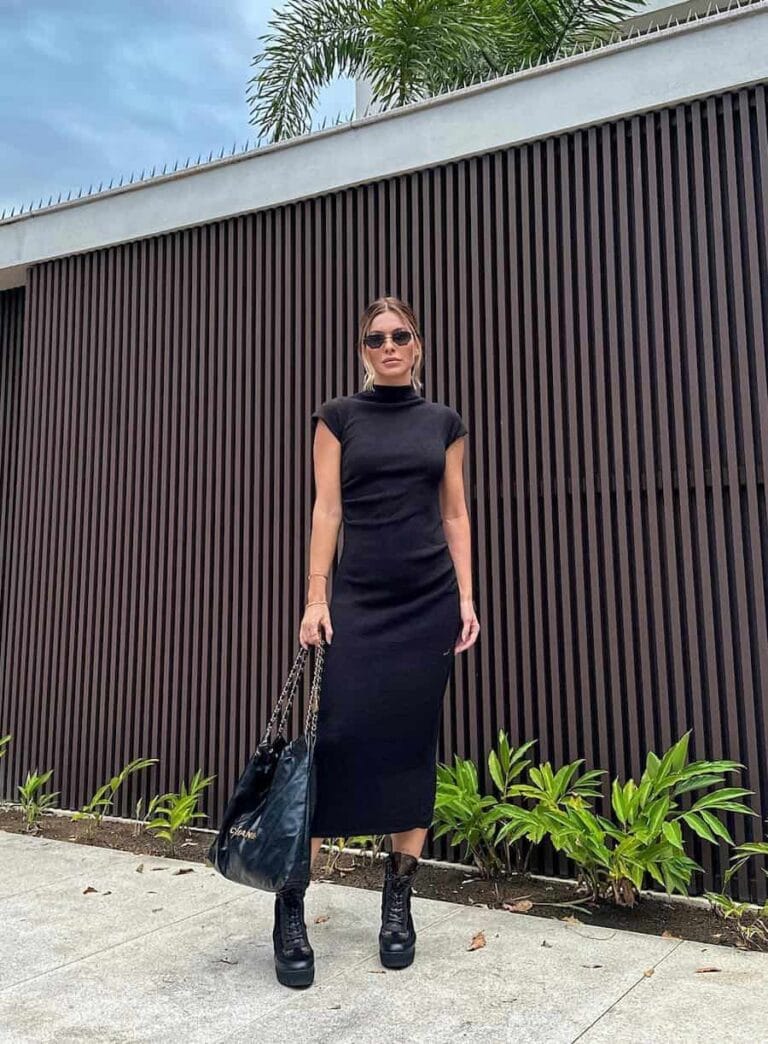 How To Style a Sweater Dress with Boots: 30+ Effortlessly Chic Outfits ...